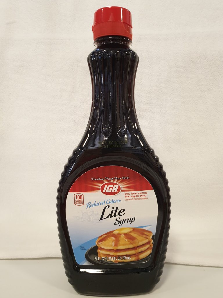 Miel de Maple Lite IGA 680ml - Global Trading S.A. - Ingredientes