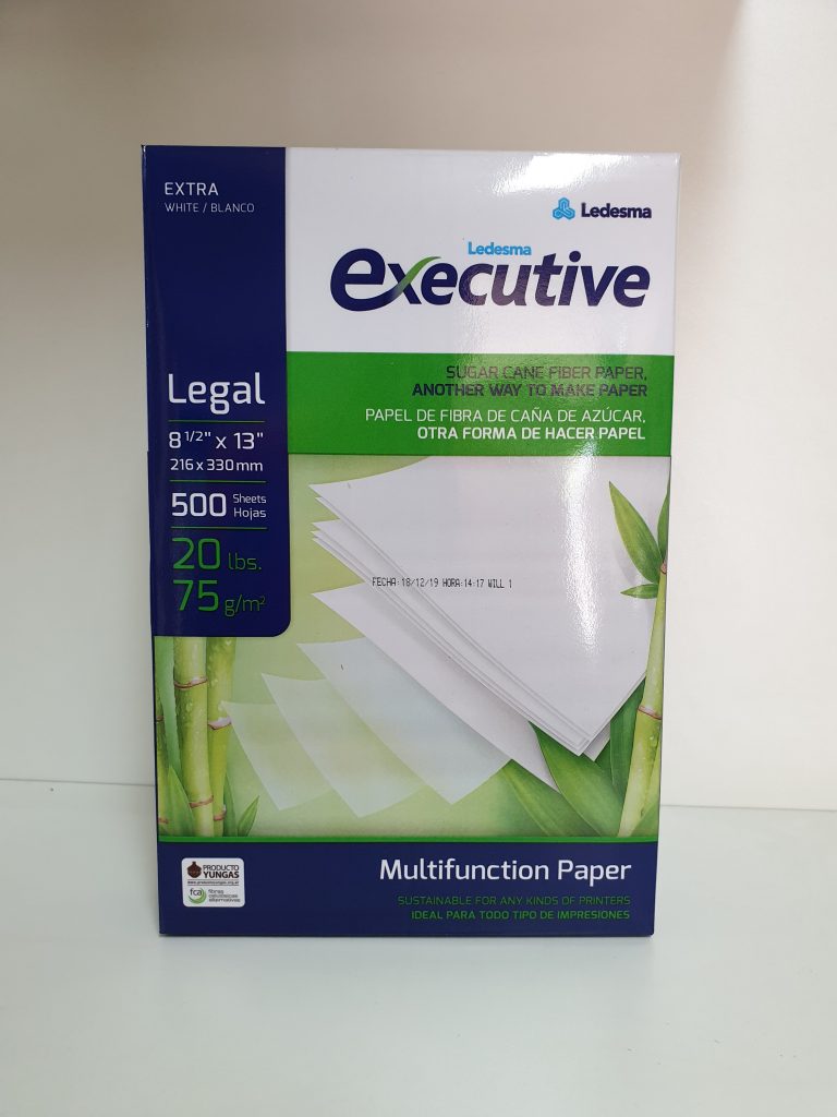 Resma de Hojas Oficio Legal - Global Trading S.A.