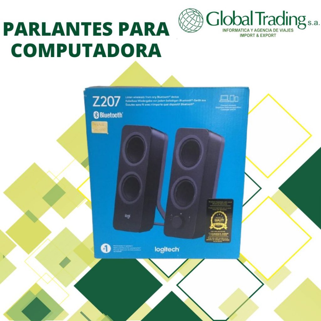 Parlantes para Computadora - Global Trading S.A. - Informatica